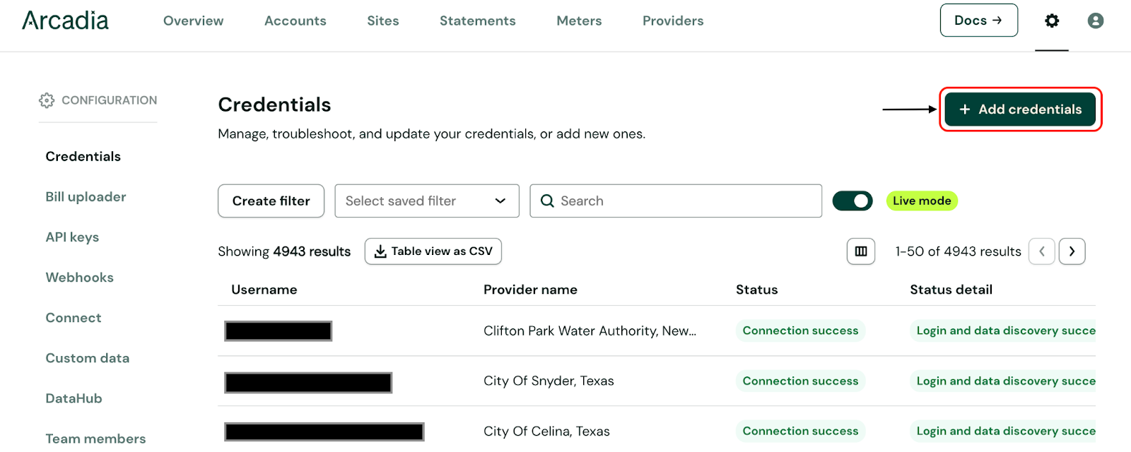 Exelon MFA Plug Dashboard: Customer guide – Arcadia Platform Support