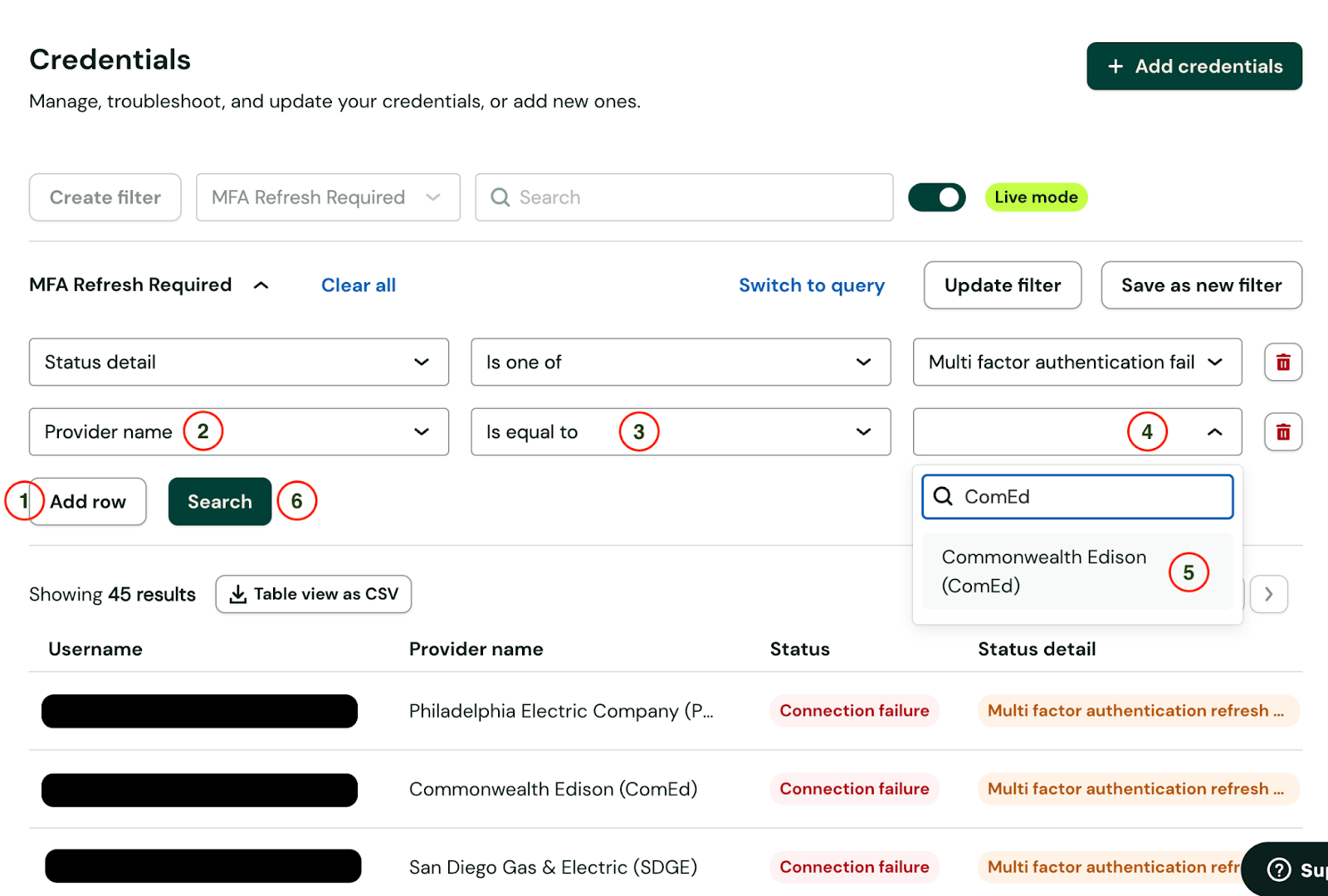 Exelon MFA - Indirect customers – Arcadia Platform Support